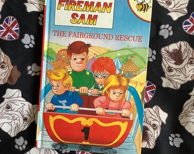 Vintage 1992 'fireman Sam the Fairground Rescue' Book Published by Buzz ...