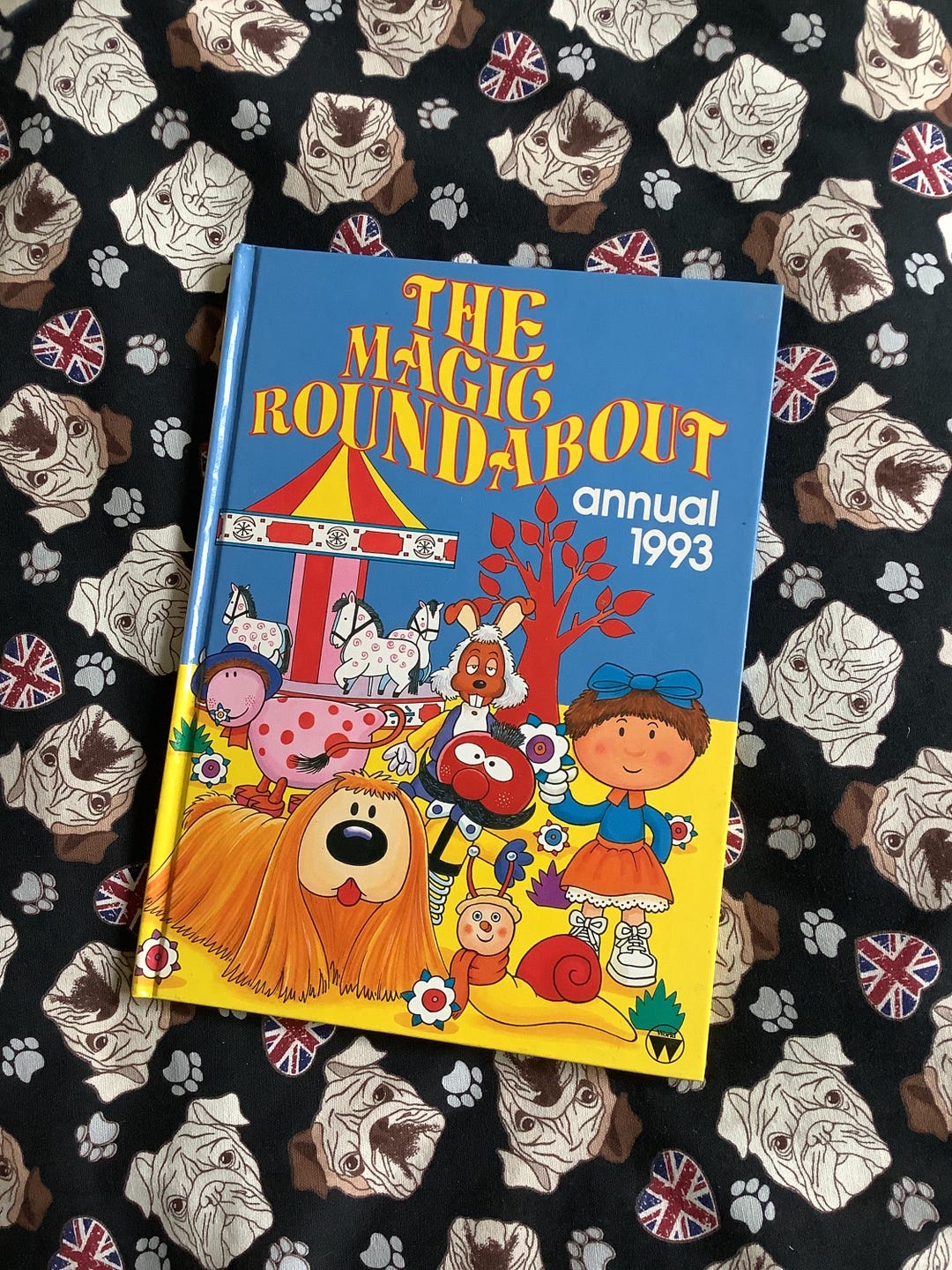 RARE Vintage 1993 'the Magic Roundabout' Annual in Hardback ...