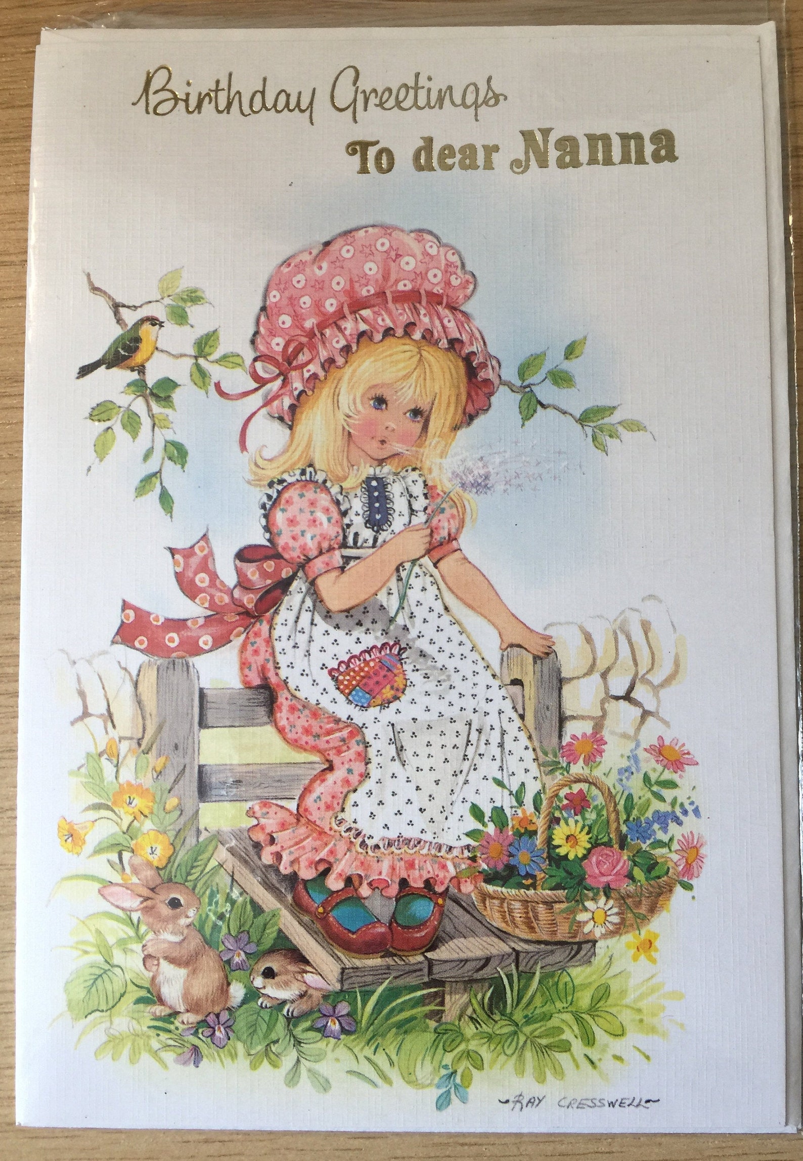 RARE True Vintage/retro Circa 1970s 'birthday Greetings to - Etsy