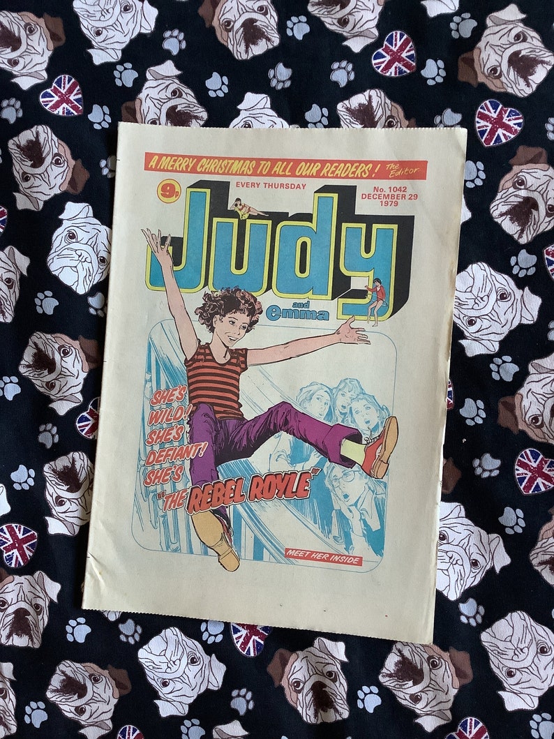 Rare Vintage From 29th December 1979 'judy and Emma' Comic - Comic ...