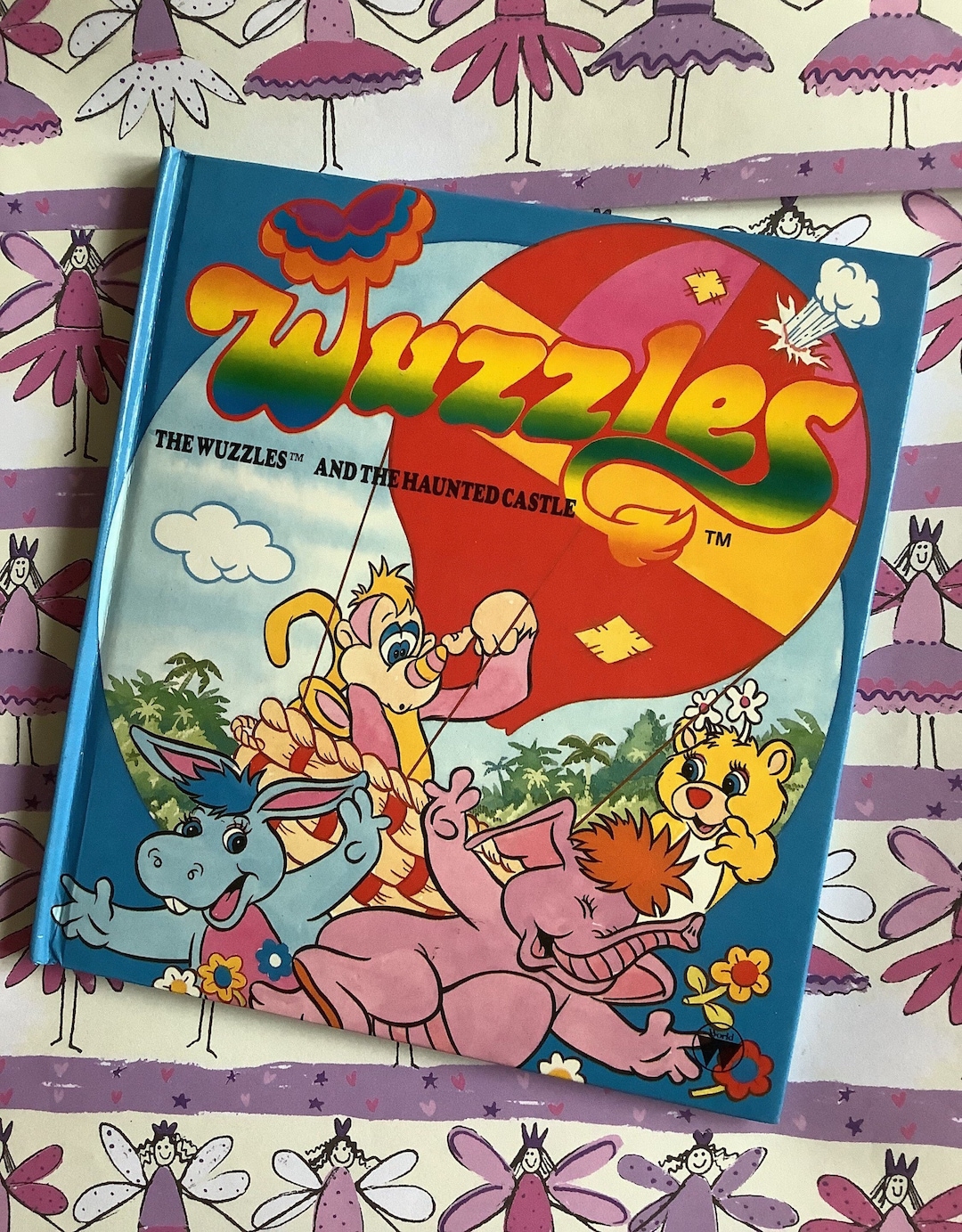 RARE Vintage 1986 'the Wuzzles and the Haunted Castle' Hardback Book ...