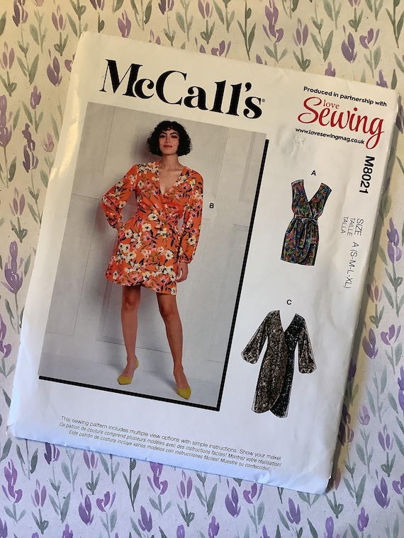 Uncut Mccall's EASY Sew 2021 Sewing Pattern No M8021 - Etsy
