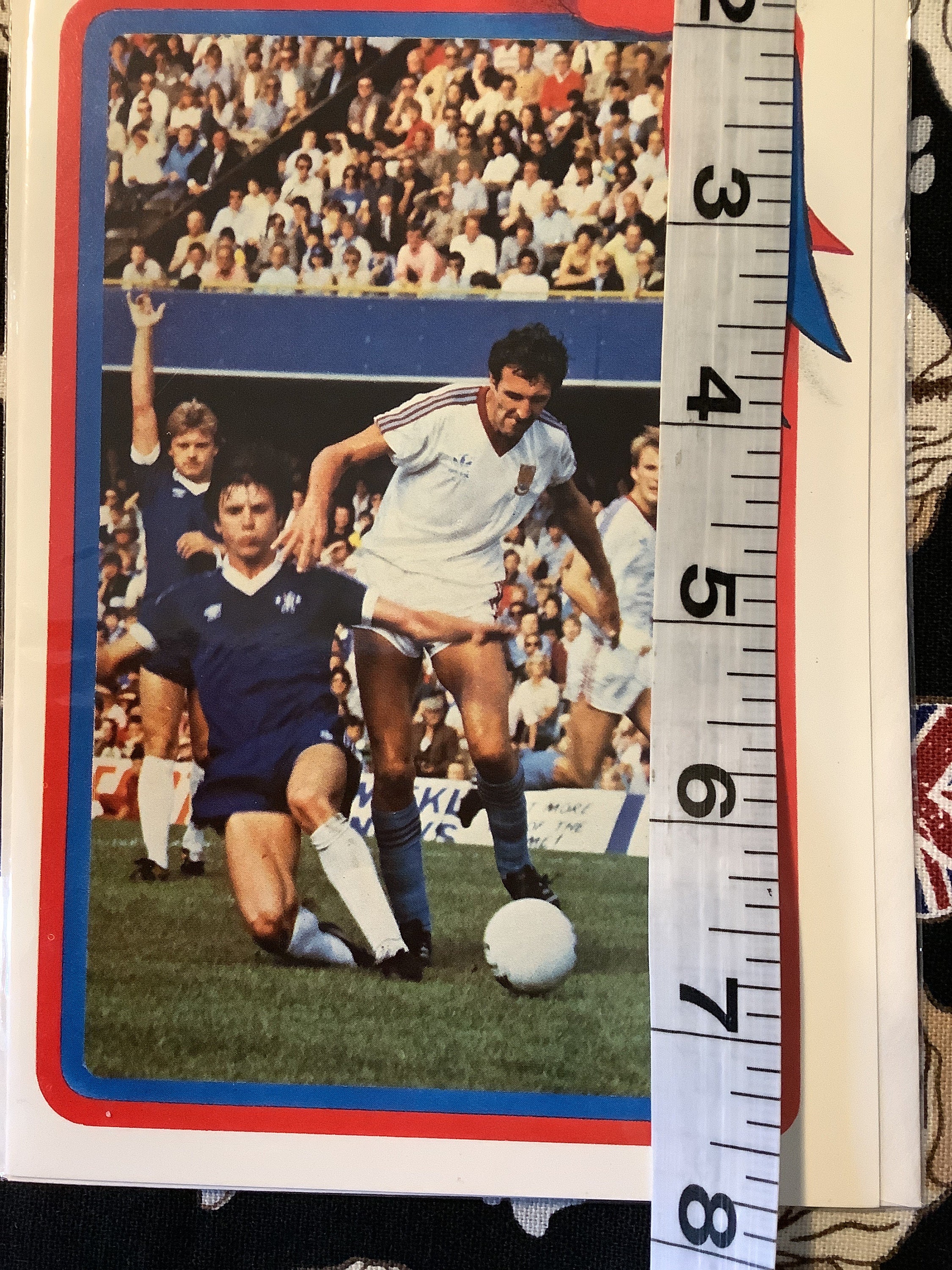 RARE Vintage/retro 1980s Football/soccer Themed 'happy Birthday Now You ...