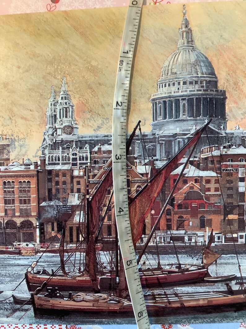 RARE Vintage Circa 1990s Royle London Themed Christmas Card - Etsy