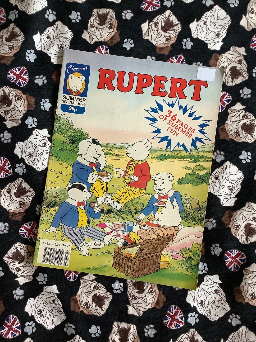 Rare Vintage From June 1990 'rupert' Monthly Celebrity Comic - Comic ...
