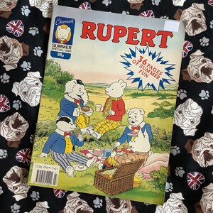 Rare Vintage From June 1990 'rupert' Monthly Celebrity Comic - Comic ...