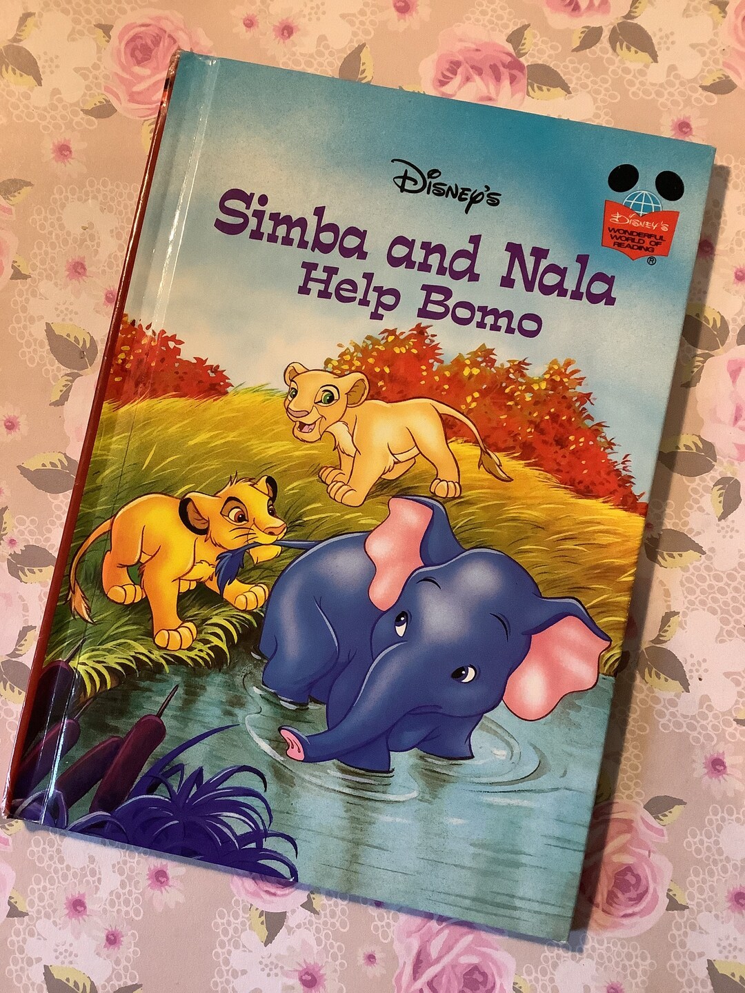 1995 Vintage Childrens Book FIRST EDITION Walt Disney 'simba and Nala ...