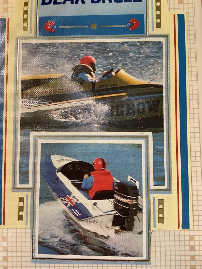 EXTREMELY RARE Vintage Circa 1970s Retro Speed Boat/watersport - Etsy