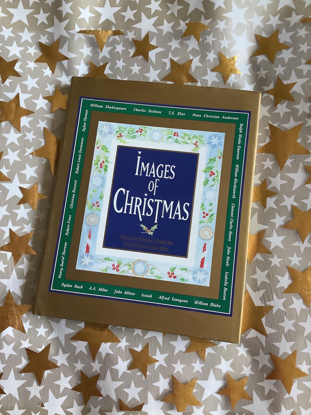 RARE Vintage 1993 'images of Christmas' Hardback Book With Hand ...
