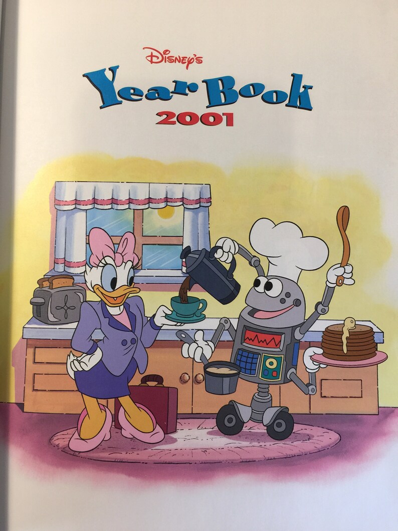 Vintage 'Disney's Year Book 2001' in Hardback | Etsy