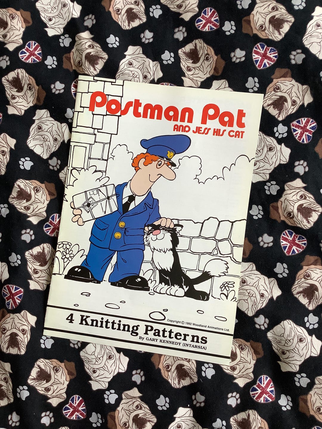 RARE Vintage 1992 'postman Pat' 4 Knitting Patterns by Gary Kennedy ...