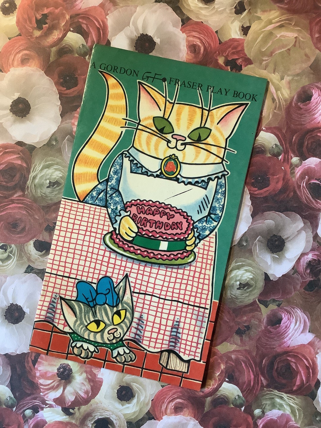 RARE Vintage Circa 1960s A Gordon Fraser Play Book -birthday Book Card ...