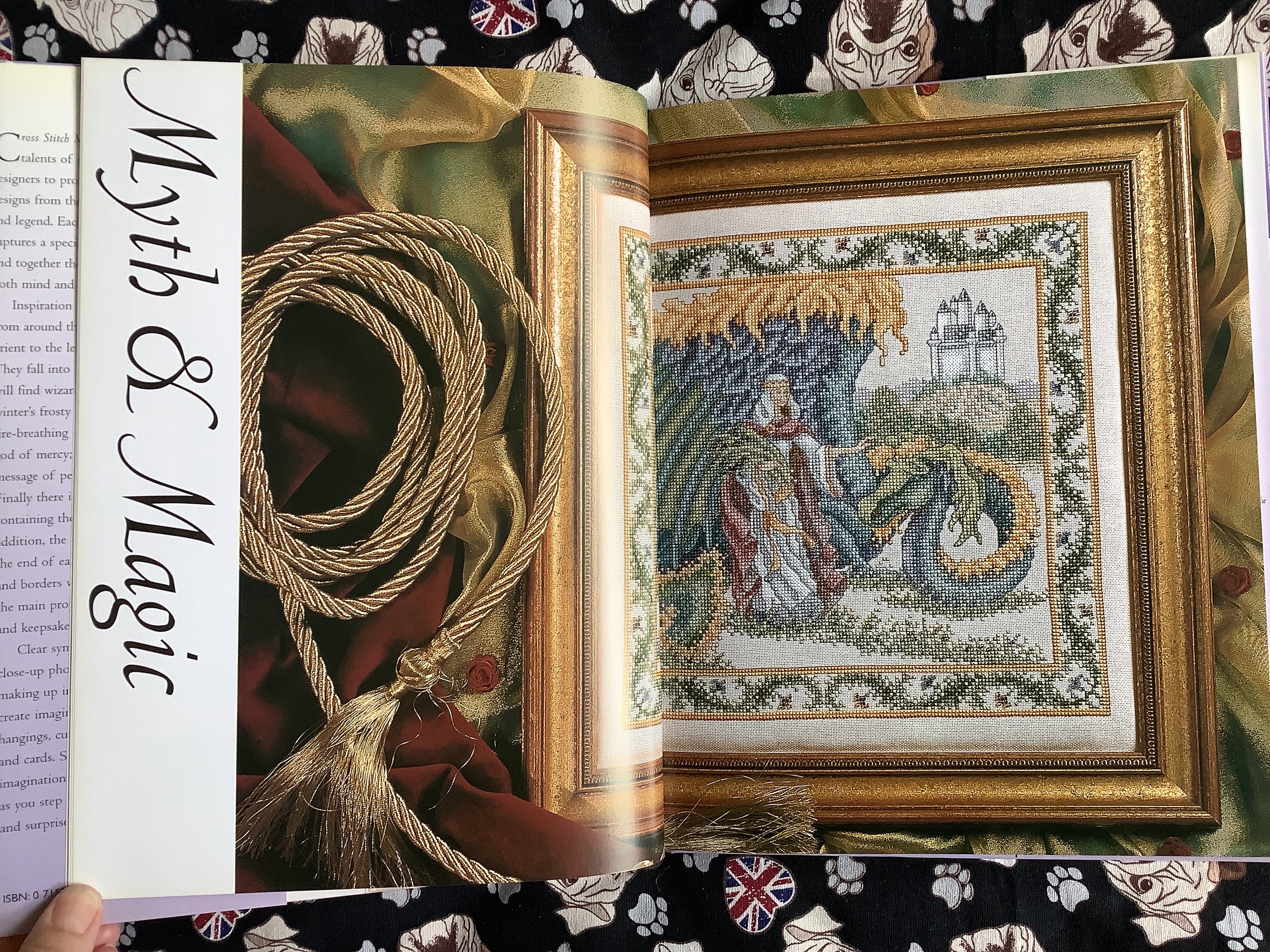 Vintage 2002 'cross Stitch Myth & Magic' Hardback David and Charles ...