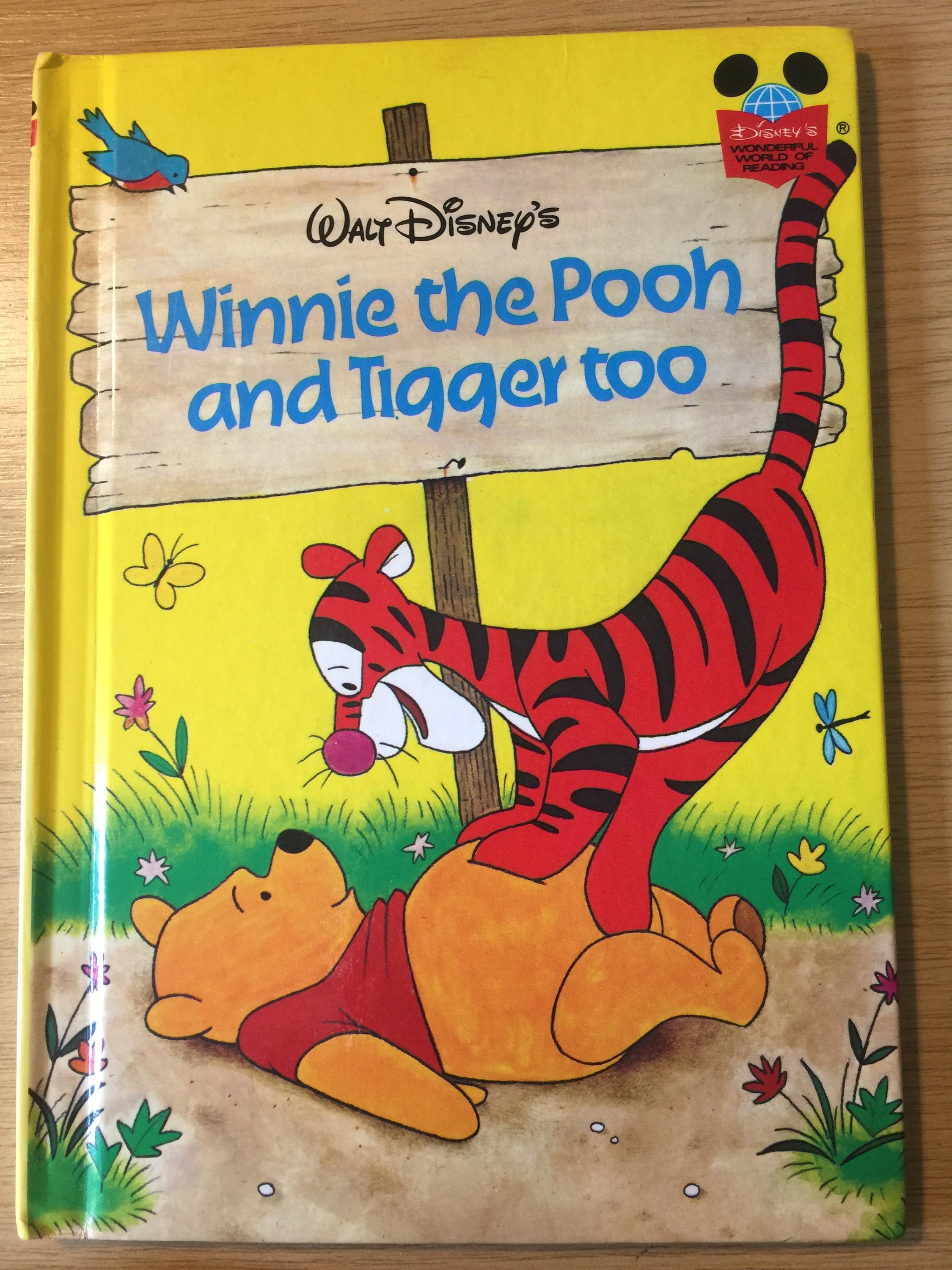 Vintage 1975 'winnie the Pooh and Tigger Too' Walt - Etsy