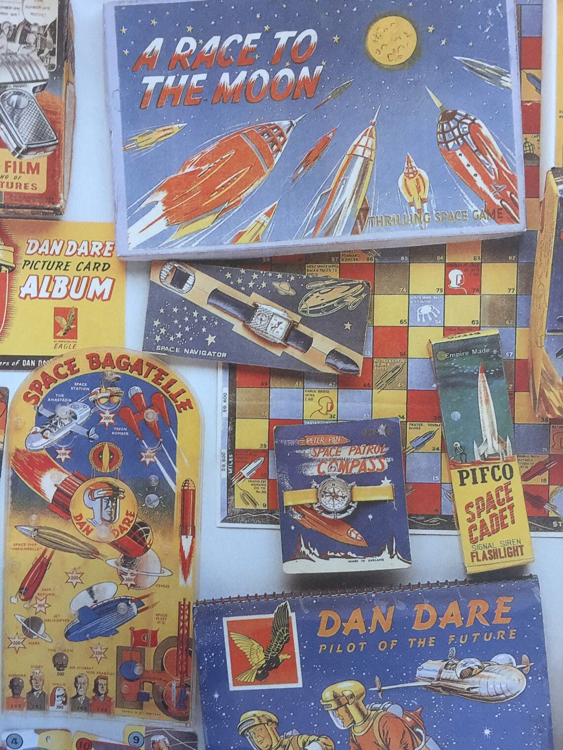 RARE Retro Look 'dan Dare' Gift Wrap/poster Wrap | Etsy
