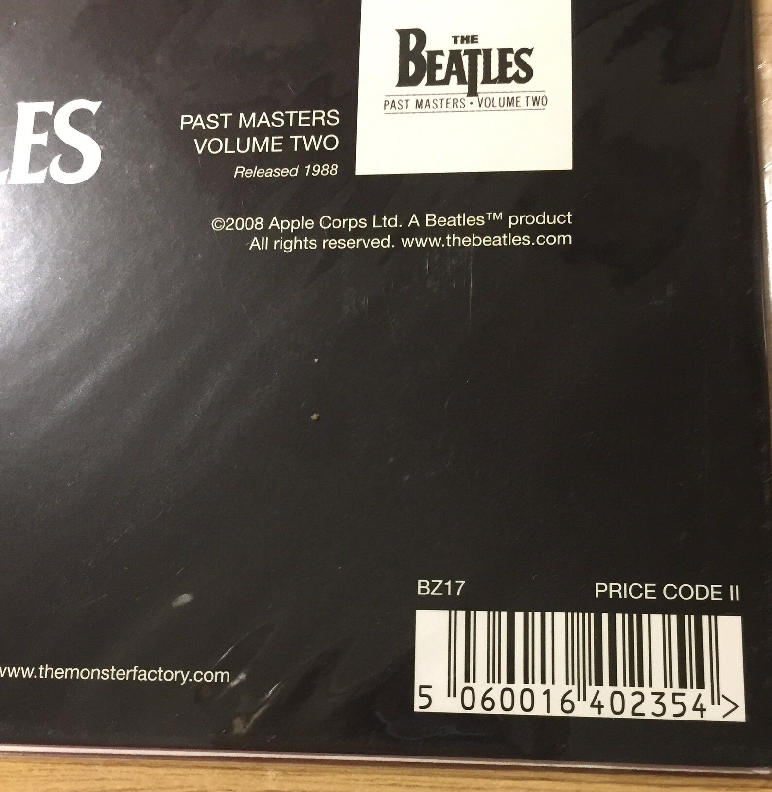 The Beatles 'Past Masters Volume Two' Vintage 1988 - Etsy España