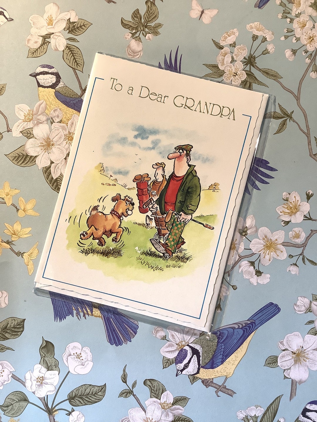 RARE Vintage/retro Circa 1980s 'to a Dear Grandpa' Birthday Card ...