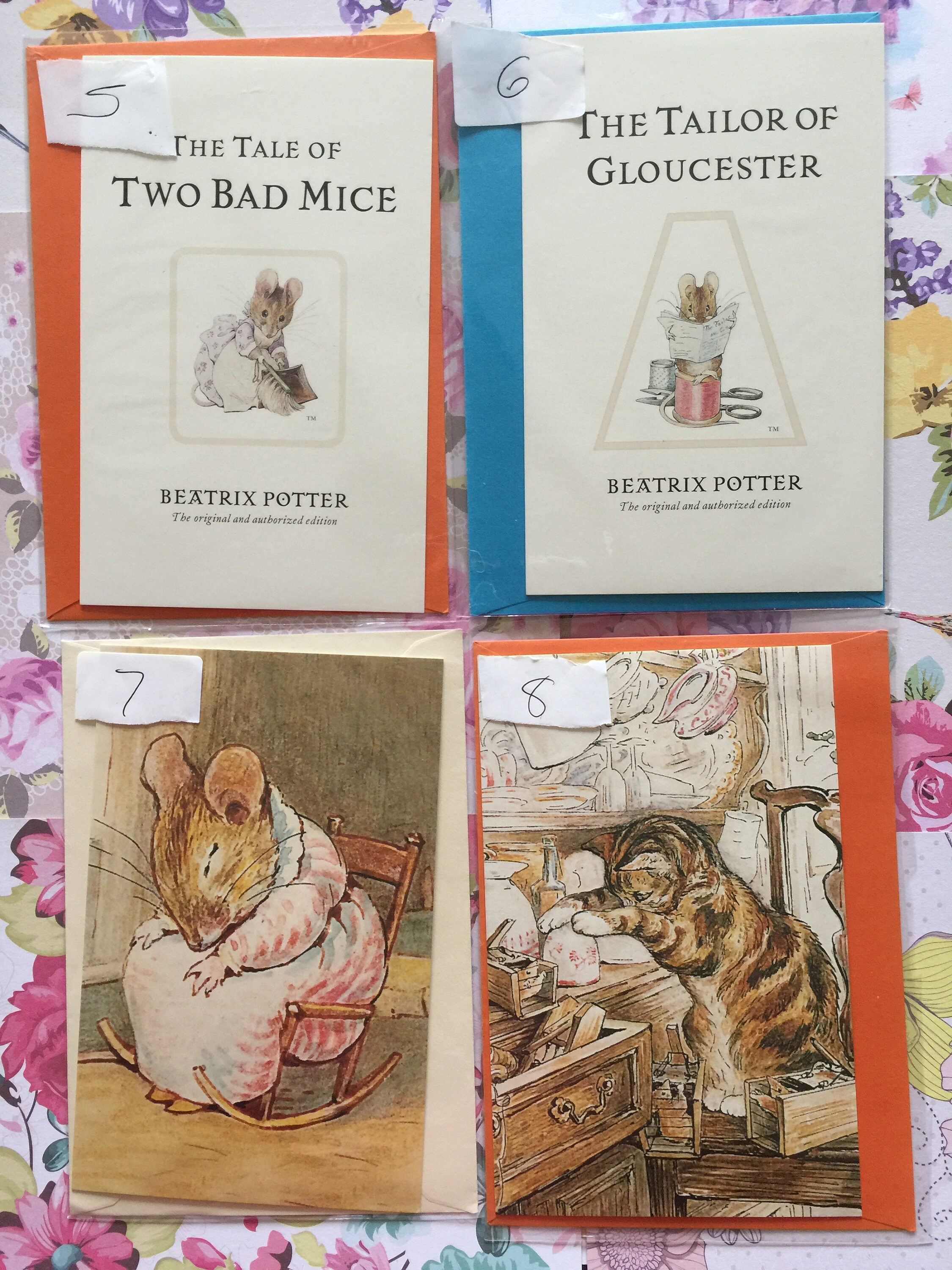 Beatrix Potter 'the World of Peter Rabbit' Postcards - Etsy