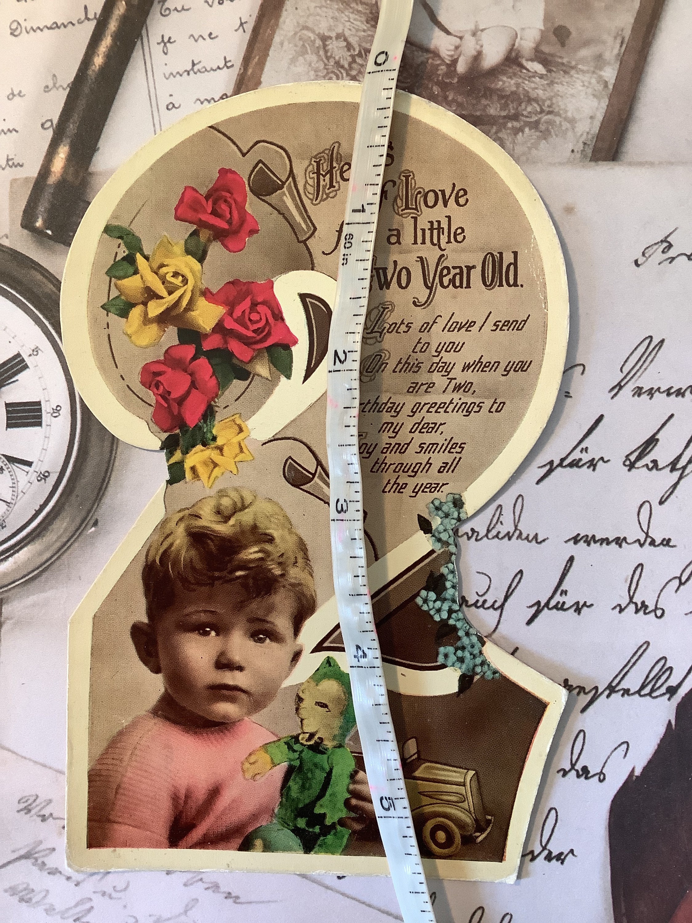 VERY RARE True Vintage STUNNING Circa 1940s 'heaps of Love for a Little ...