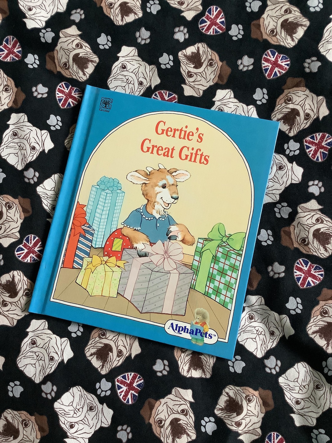 Vintage 1990 Children's Alpha Pets Book 'gertie's Great Gifts' Hardback ...