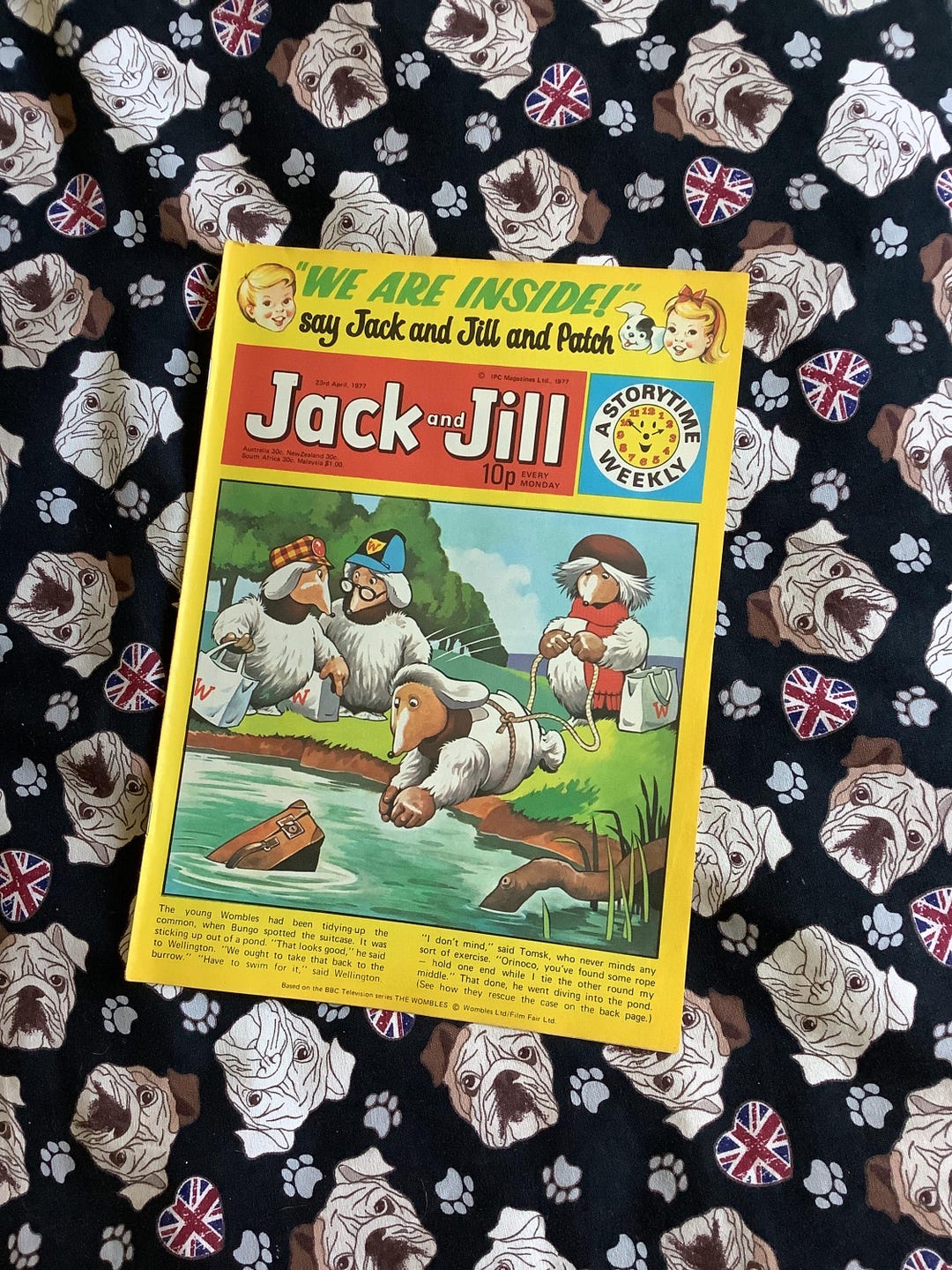 Rare Vintage 23rd April 1977 'jack and Jill' Comic - Comic Strip ...