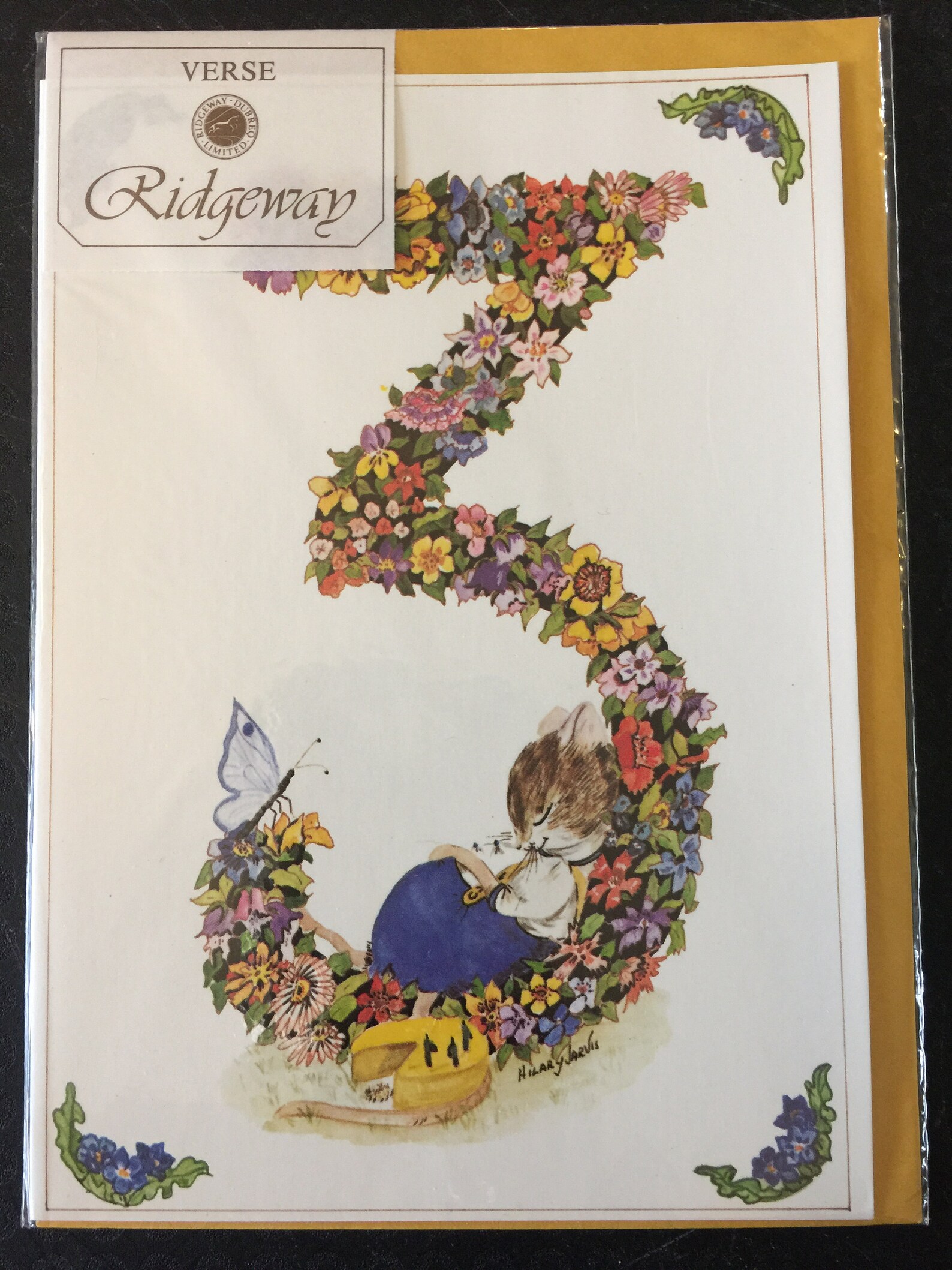Extremely RARE Vintage Circa 1970s 3rd Birthday Card - Beautiful Hilary ...
