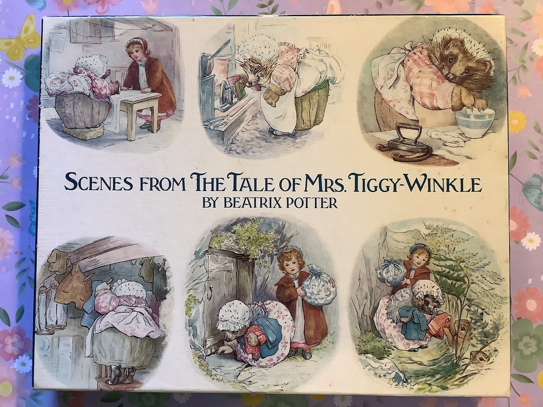 RARE Vintage 1970s 'scenes From the Tale of Mrs. Tiggy-winkle' by ...