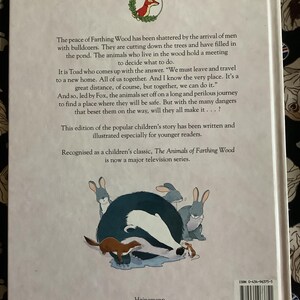 Vintage 1993 'the Animals of Farthing Wood' by Colin Dann in Hardback ...