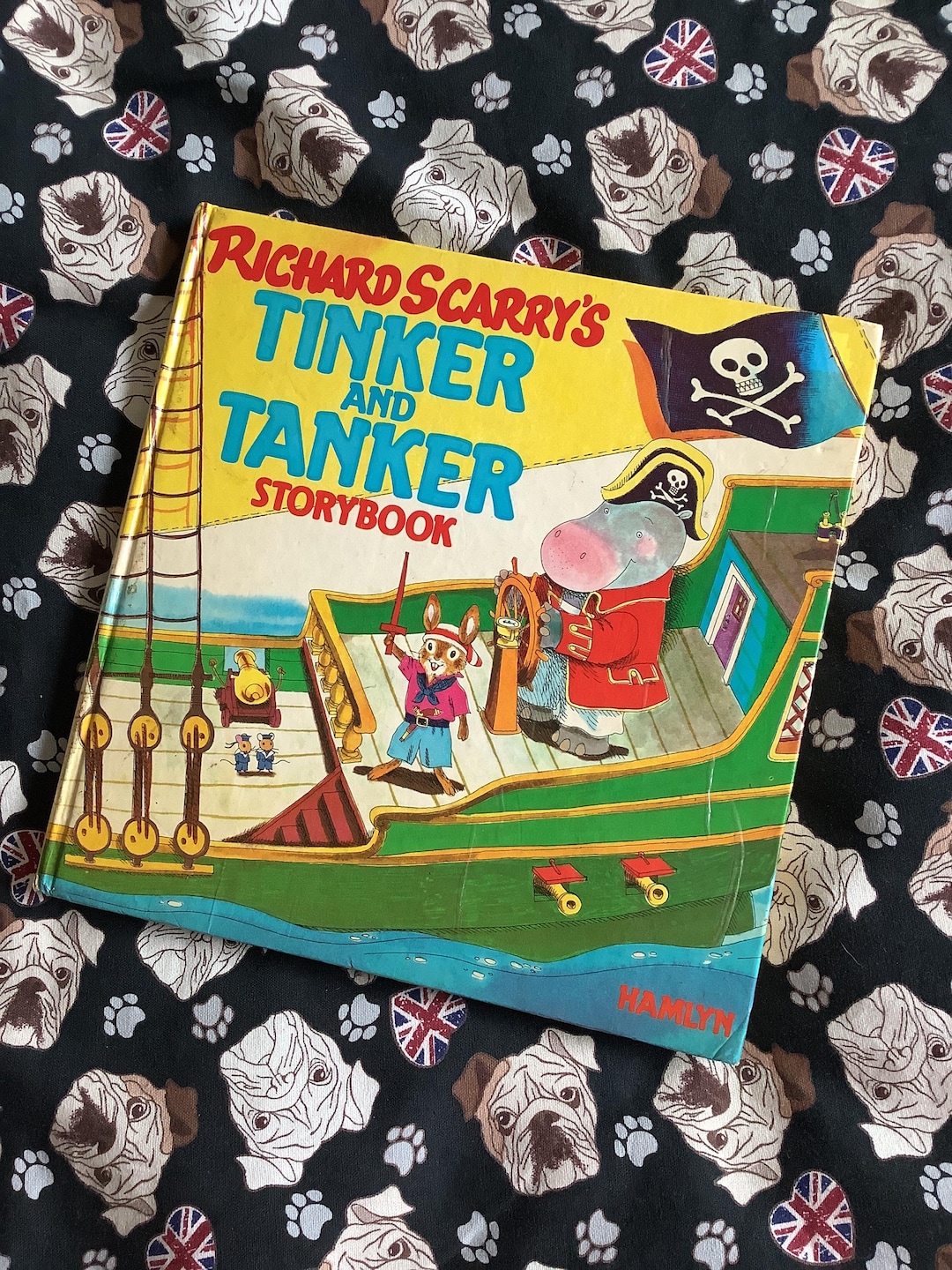RARE Vintage 1983 'tinker and Tanker Storybook' Large Hardback Picture ...
