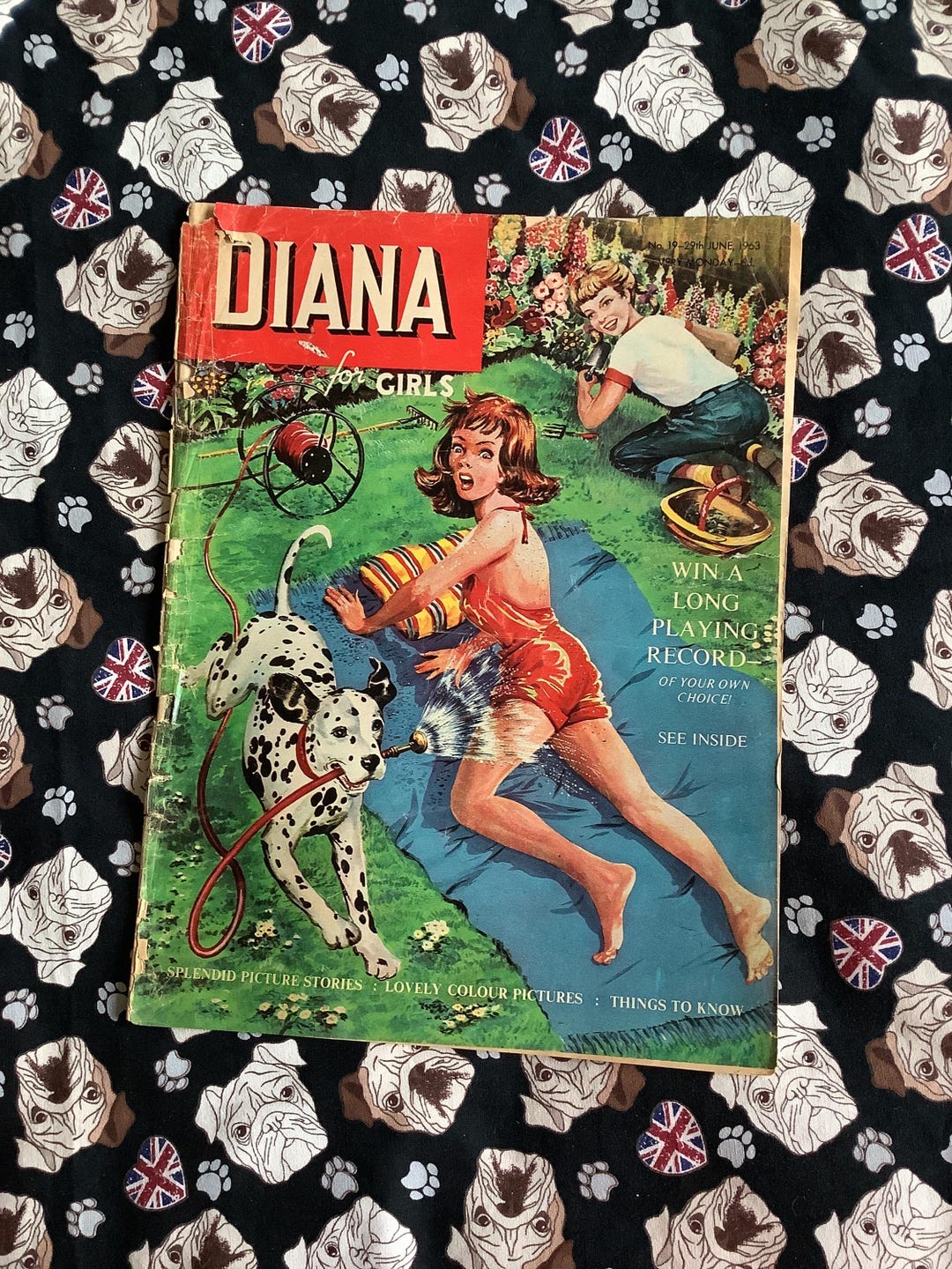VERY RARE Vintage 29th June 1963 'diana for Girls' Comic - Packed Full ...