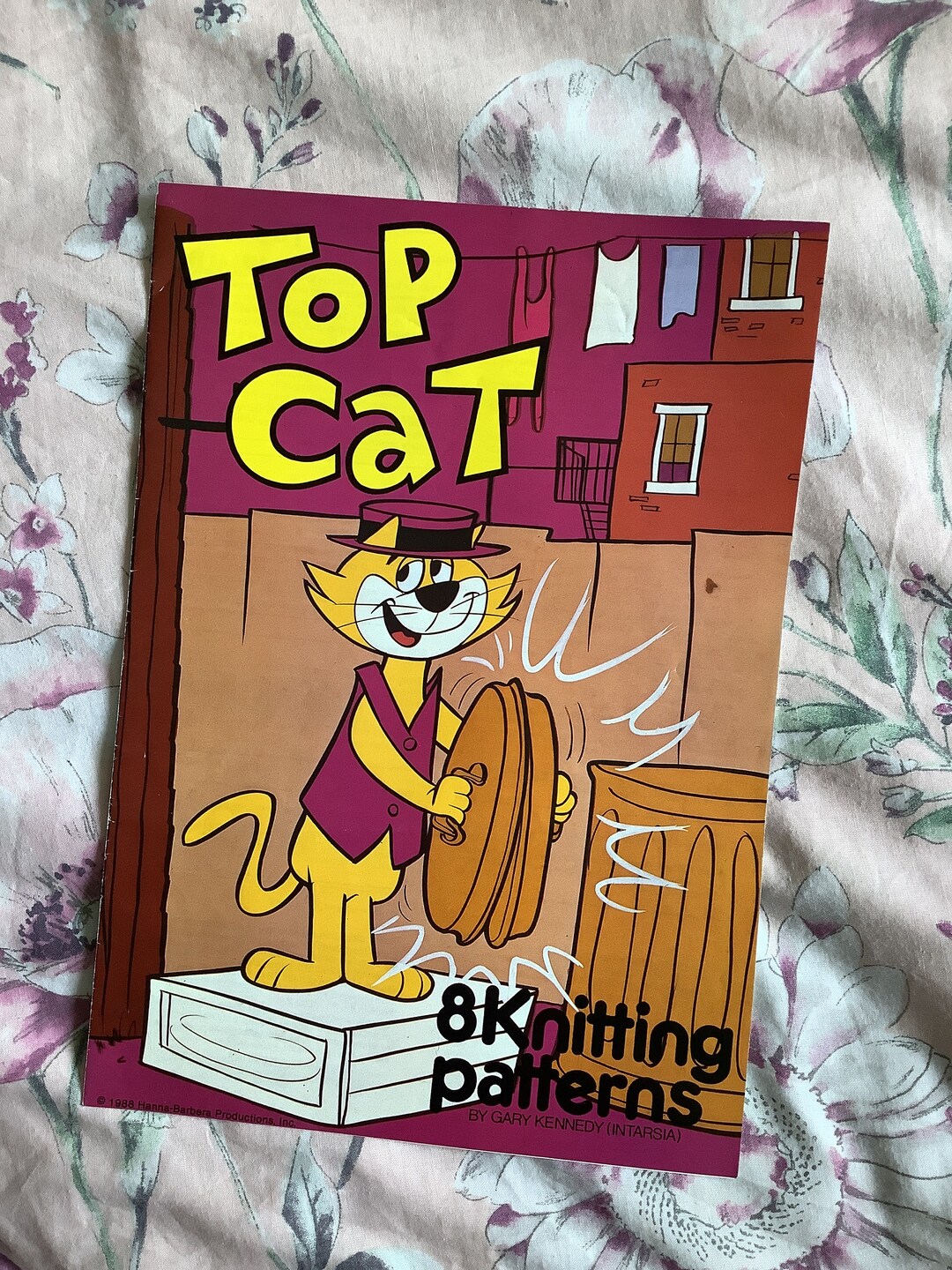 RARE Vintage 1988 'top Cat' & Friends 8 Knitting Patterns by Gary ...