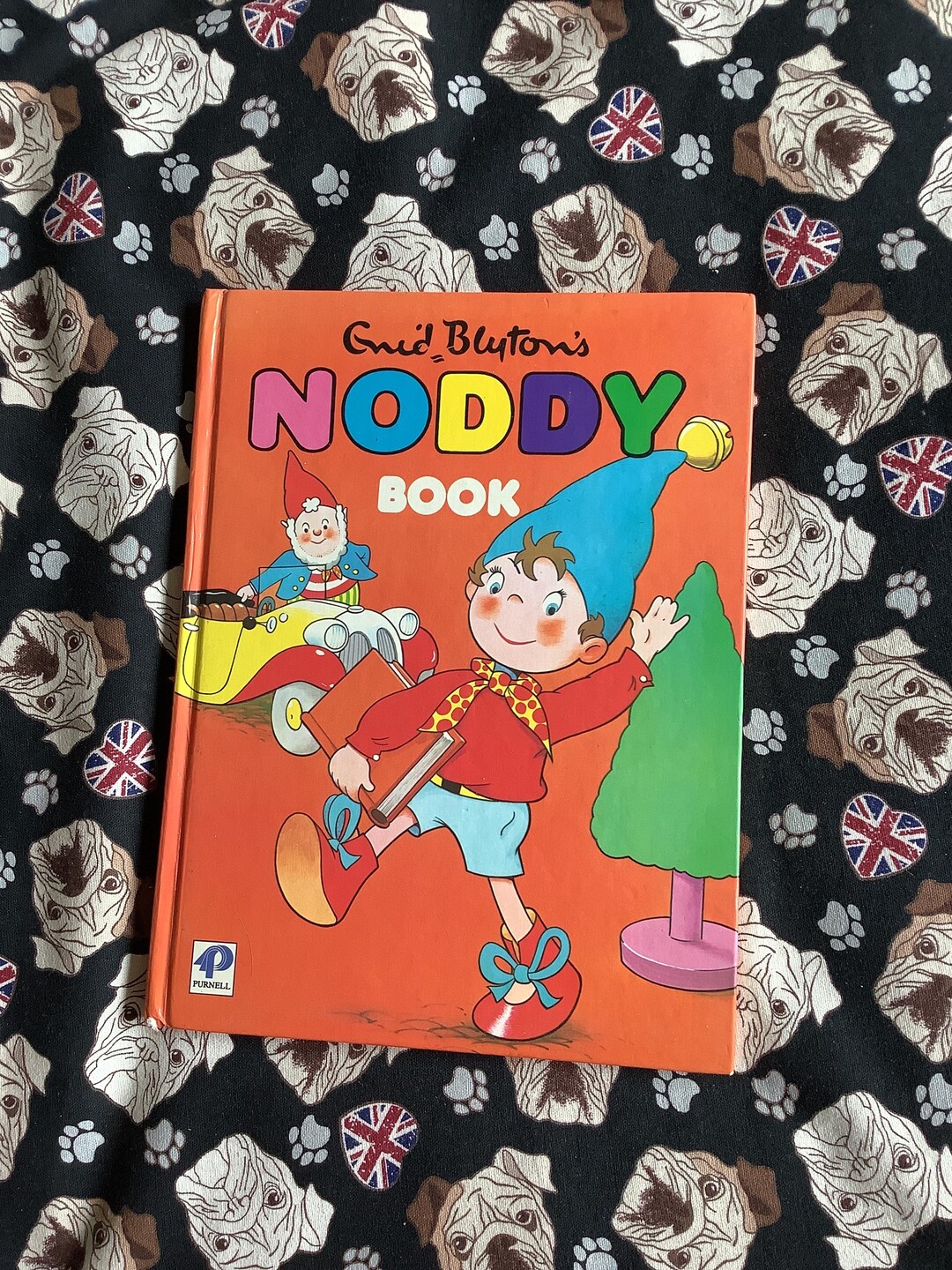 RARE 1984 Vintage Children's Book Enid Blyton's Noddy Book in Hardback ...