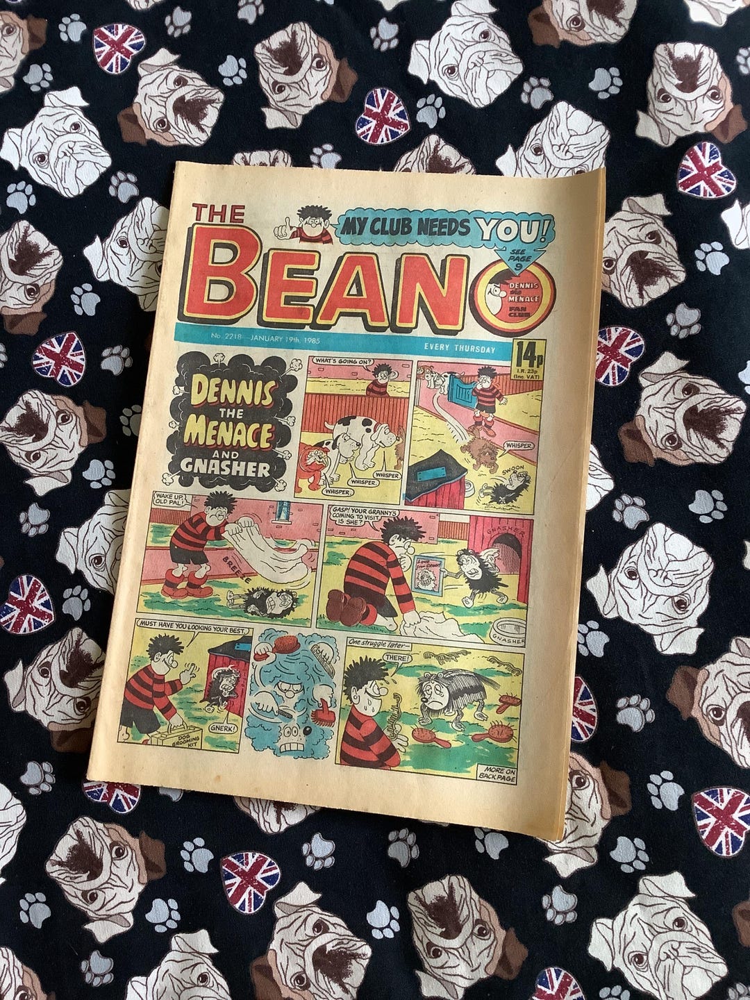 RARE Vintage January 19th, 1985 - 'the Beano' Weekly Comic No 2218 ...
