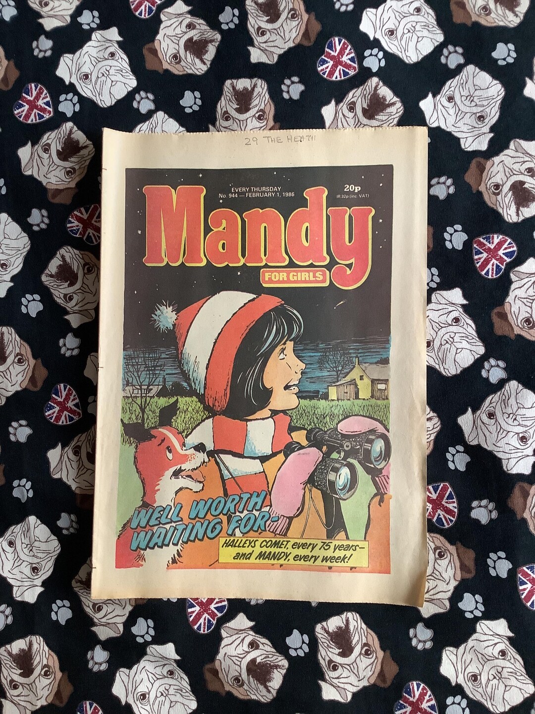 Rare Vintage February 1 1986 Mandy for Girls Comic -comic Strip Stories ...