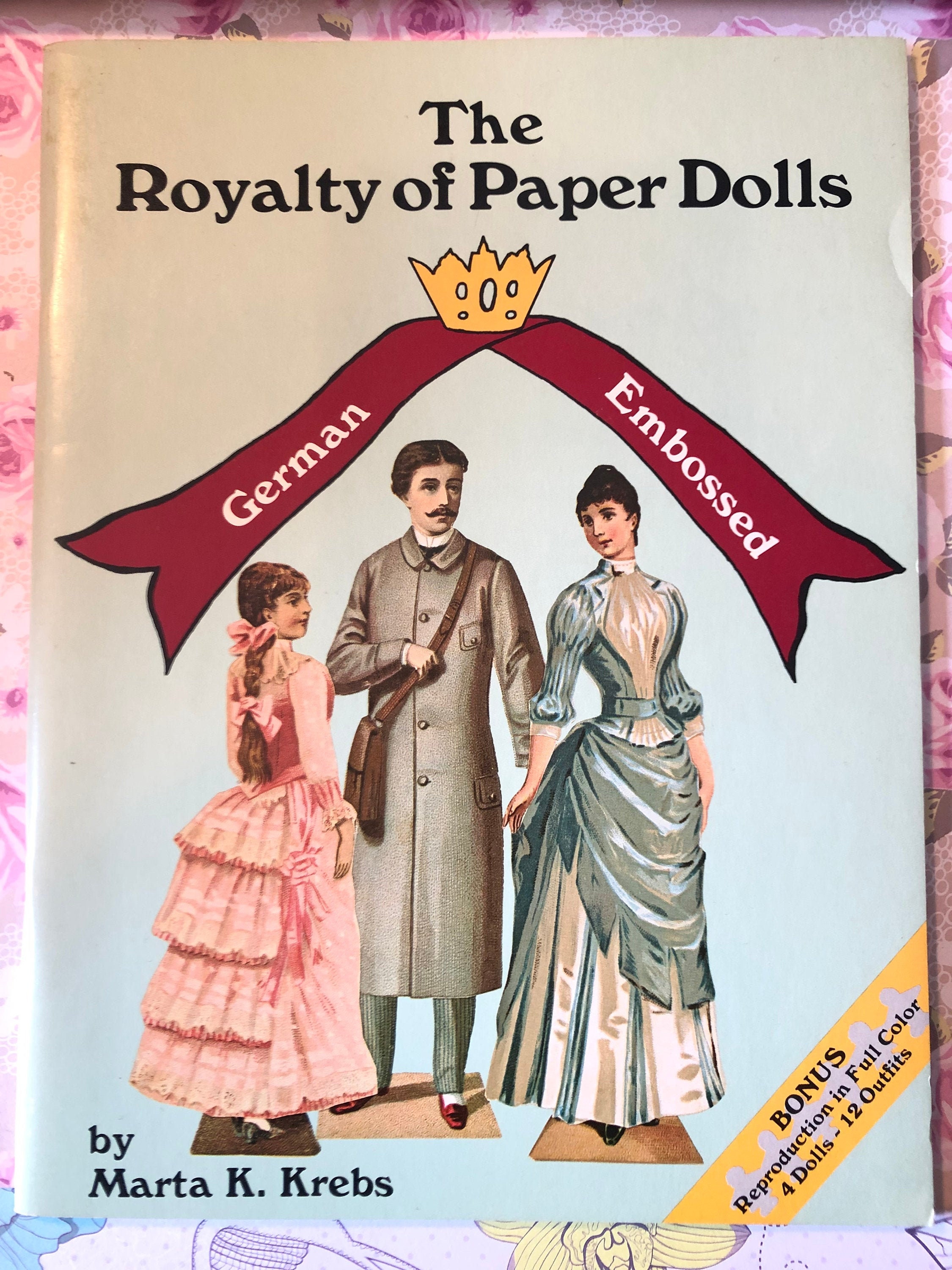 RARE Vintage 1984 'the Royalty of Paper Dolls' Book by - Etsy