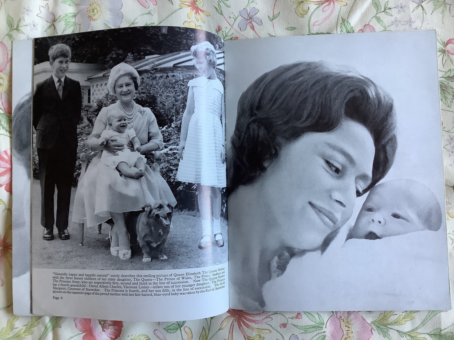 RARE Vintage 1960s 'princess Margaret Wife and Mother' Softback Book ...