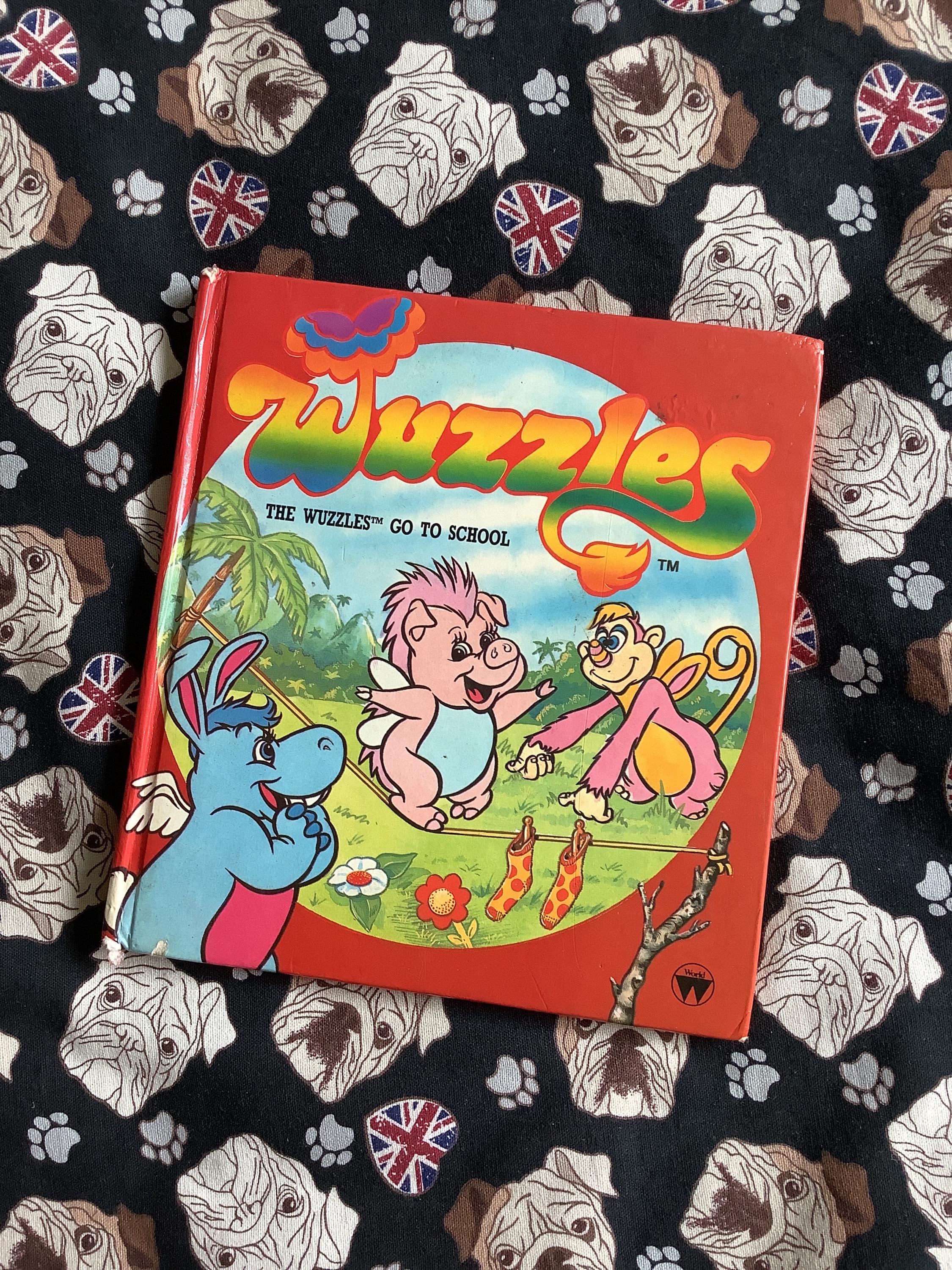 Rare Vintage 1986 'the Wuzzles Go to School and Fun at Midnight ...