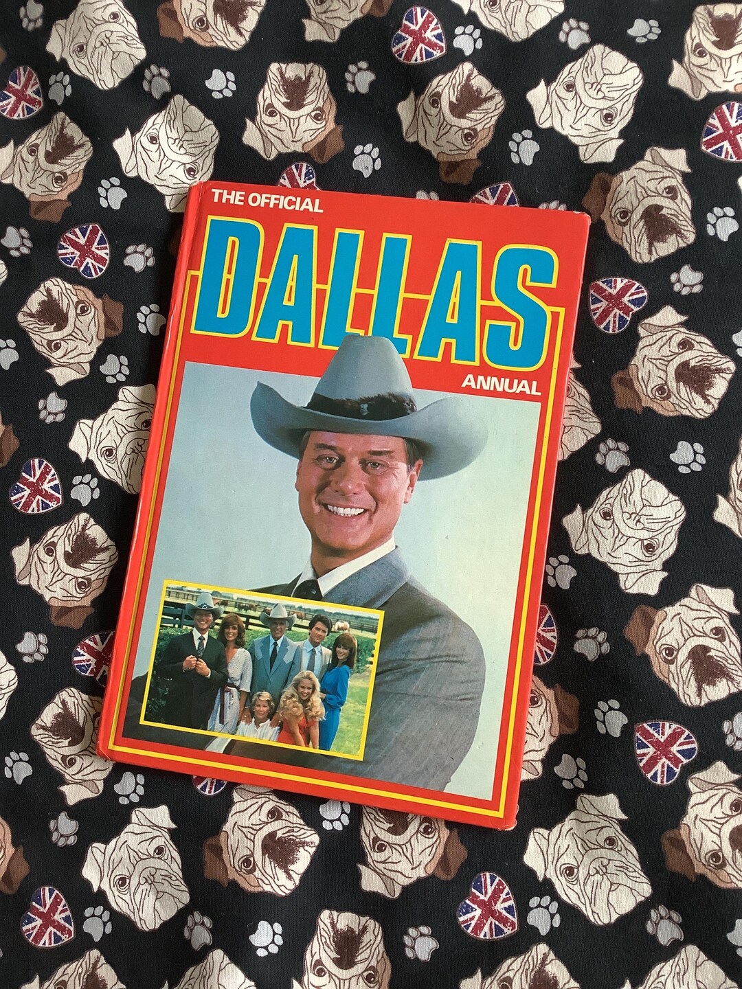 RARE Vintage 1981 'the Official Dallas Annual' in Hardback ...