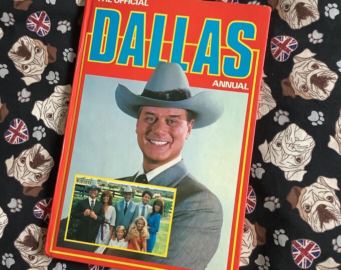 RARE Vintage 1981 'the Official Dallas Annual' in Hardback ...