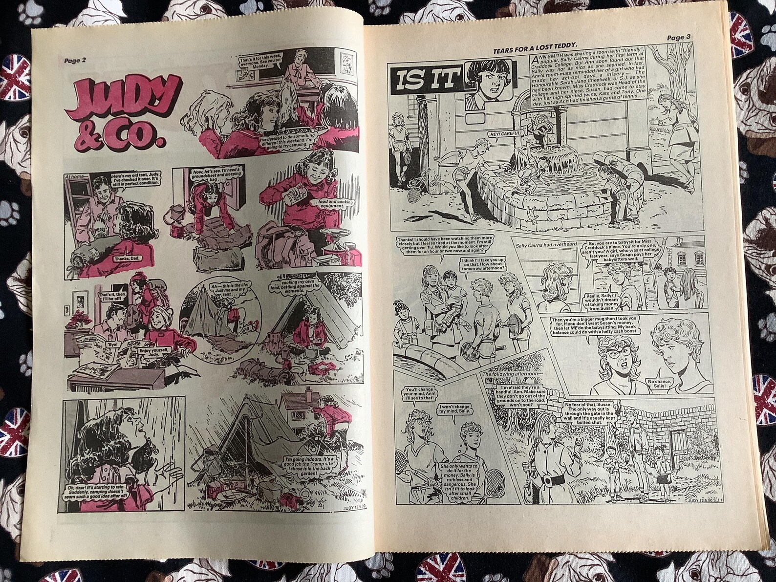 Rare Vintage May 12, 1990 'judy' Comic -comic Strip Stories -childhood ...