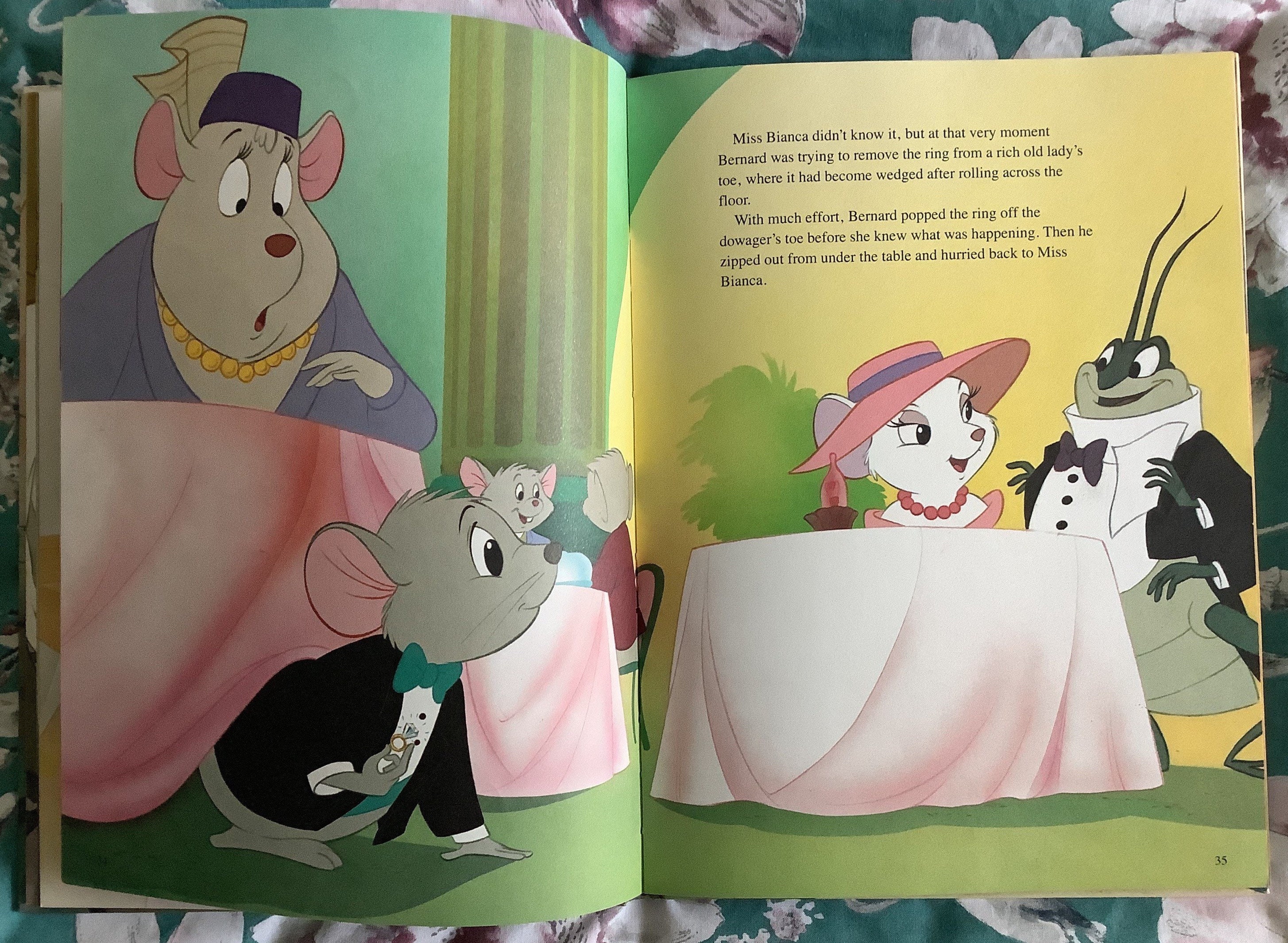 Vintage 1990 'the Rescuers Down Under' Large Disney - Etsy