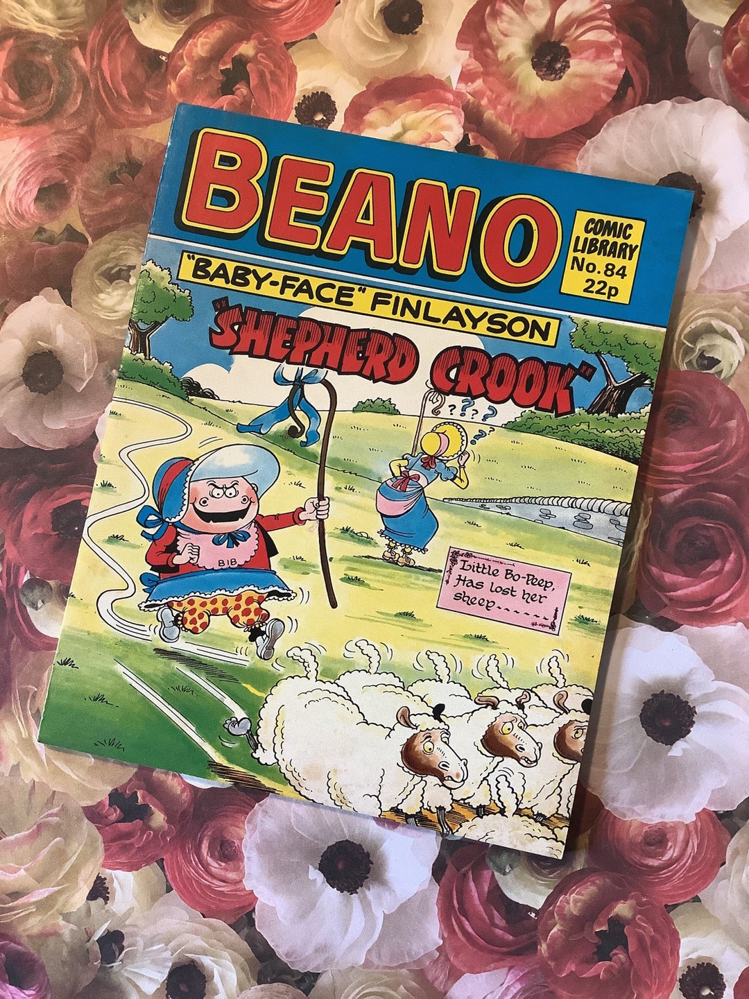 Rare Vintage From 1985 'beano - Baby Face Finlayson in Shepherd Crook ...
