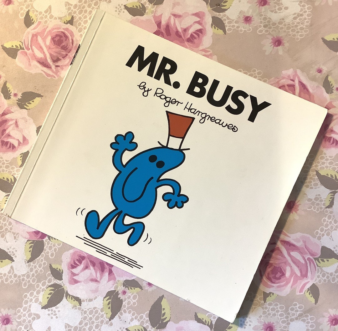 Vintage 1997 the Mr Men 'mr. Busy' by Roger Hargreaves in Softback ...