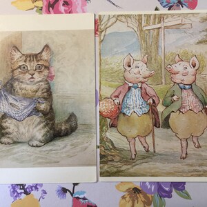 RARE Vintage Circa 1980s Beatrix Potter Postcards Perfect for ...