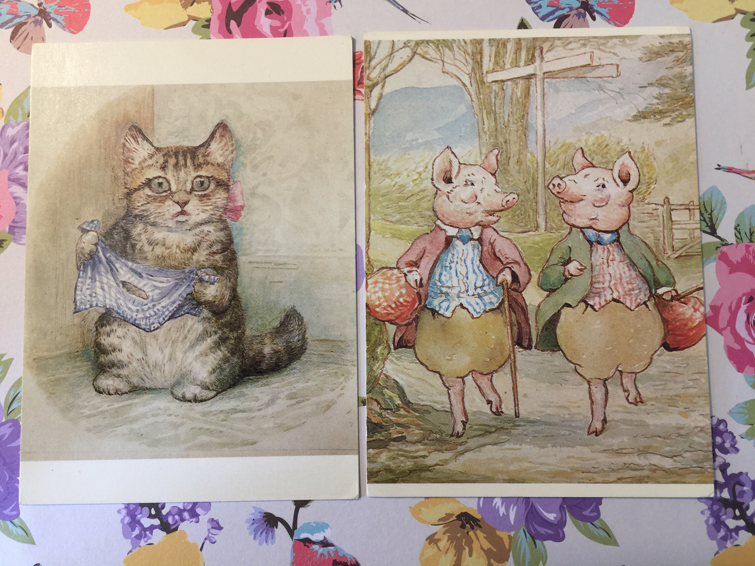 RARE Vintage Circa 1980s Beatrix Potter Postcards Perfect - Etsy UK