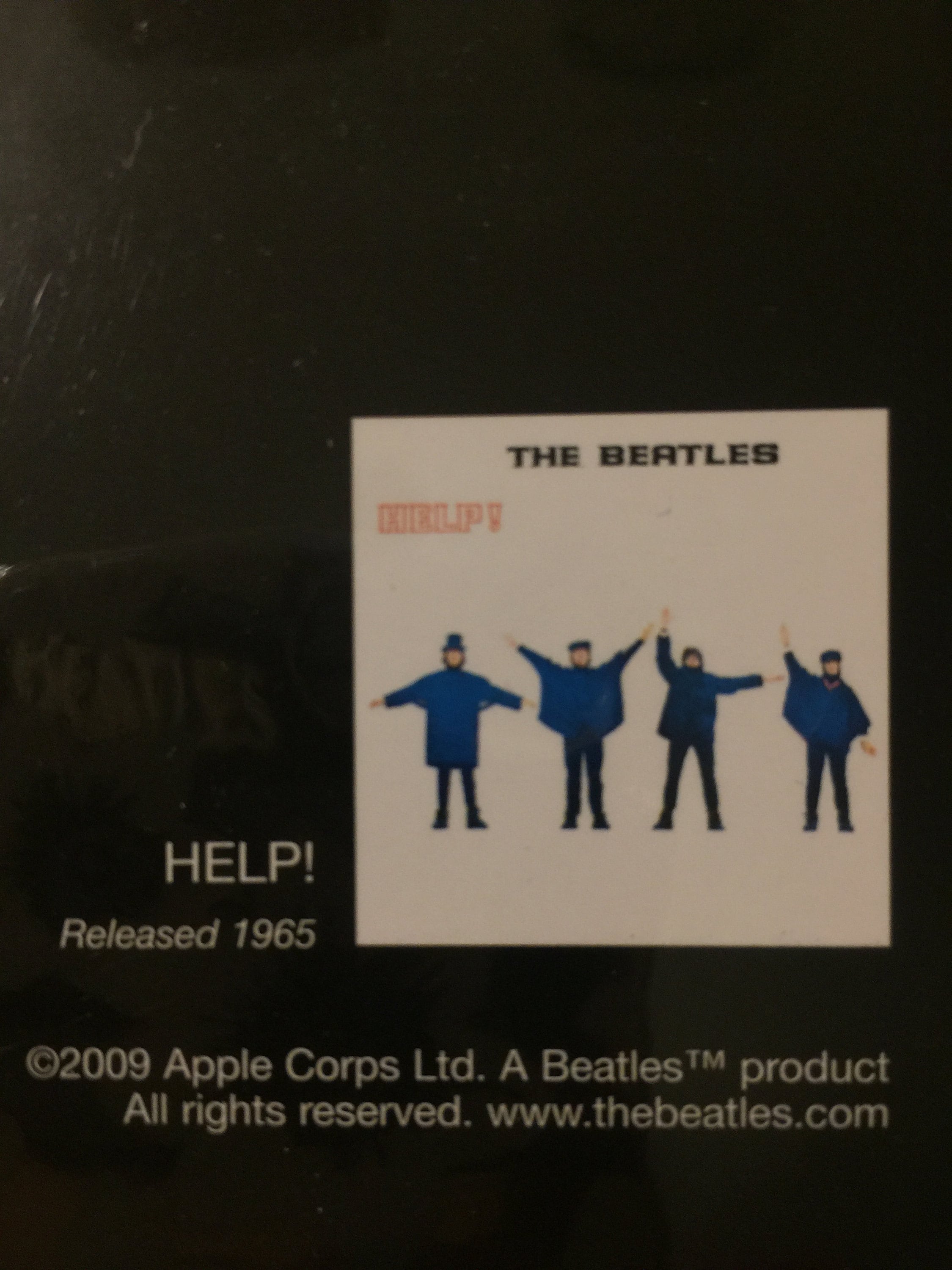 The Beatles 'help' Vintage 1965 Album Cover Blank - Etsy