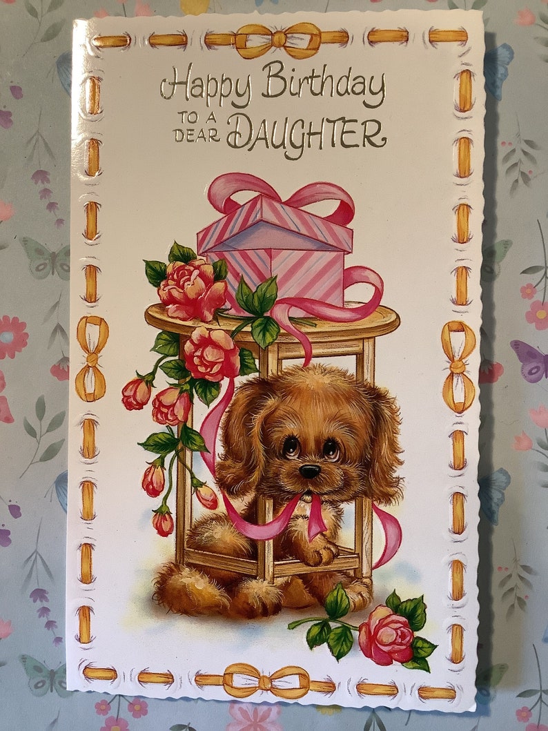 RARE Vintage Circa 1980s 'happy Birthday to A Dear - Etsy