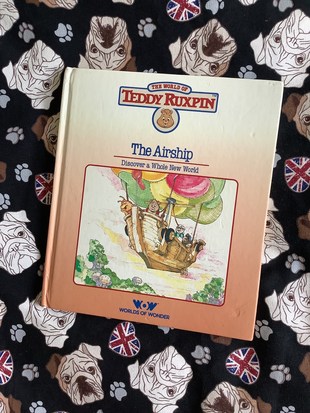 RARE Vintage 1985 FIRST EDITION the World of Teddy Ruxpin 'the Airship ...