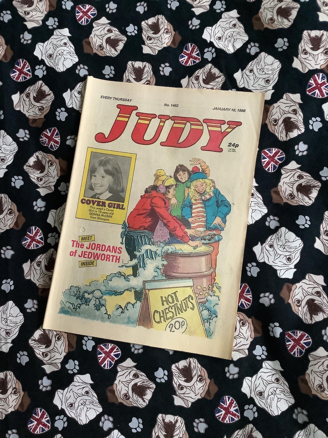 Rare Vintage January 16th 1988 'judy' Comic - Comic Strip Stories - Fun ...