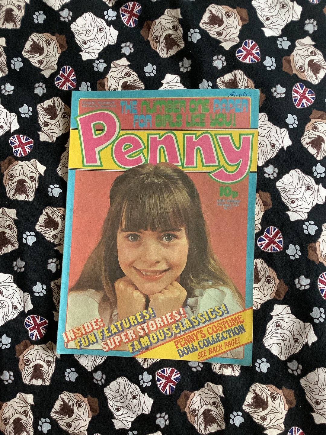 Rare Vintage 18th August 1979 'penny' Comic Issue No 17 -comic Strip ...